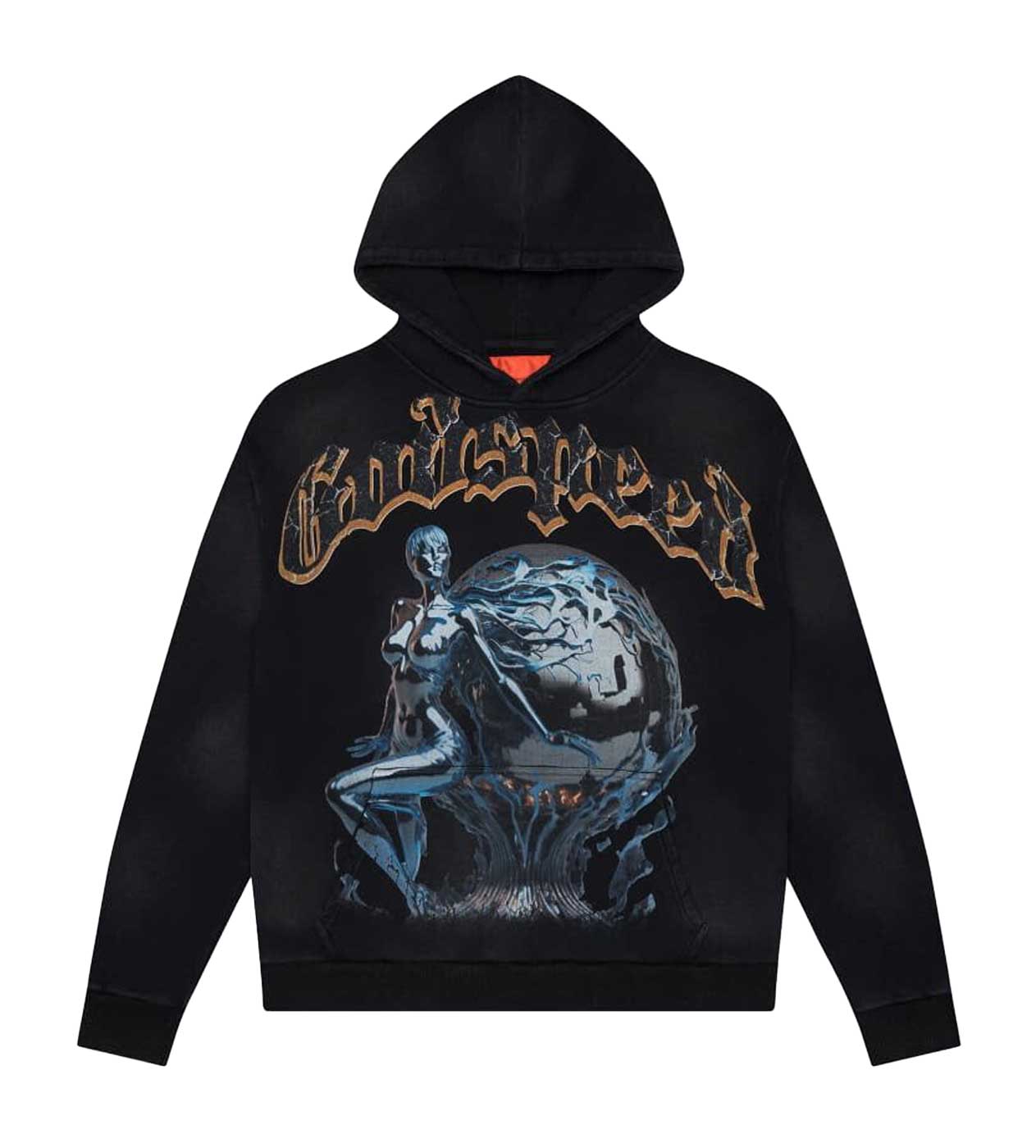 Godspeed Chrome Seduction Hoodie Black Wash – Restock AR