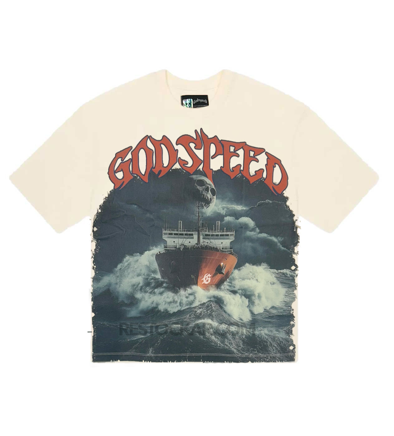 Godspeed Sea Sick Tee Bone – Restock AR