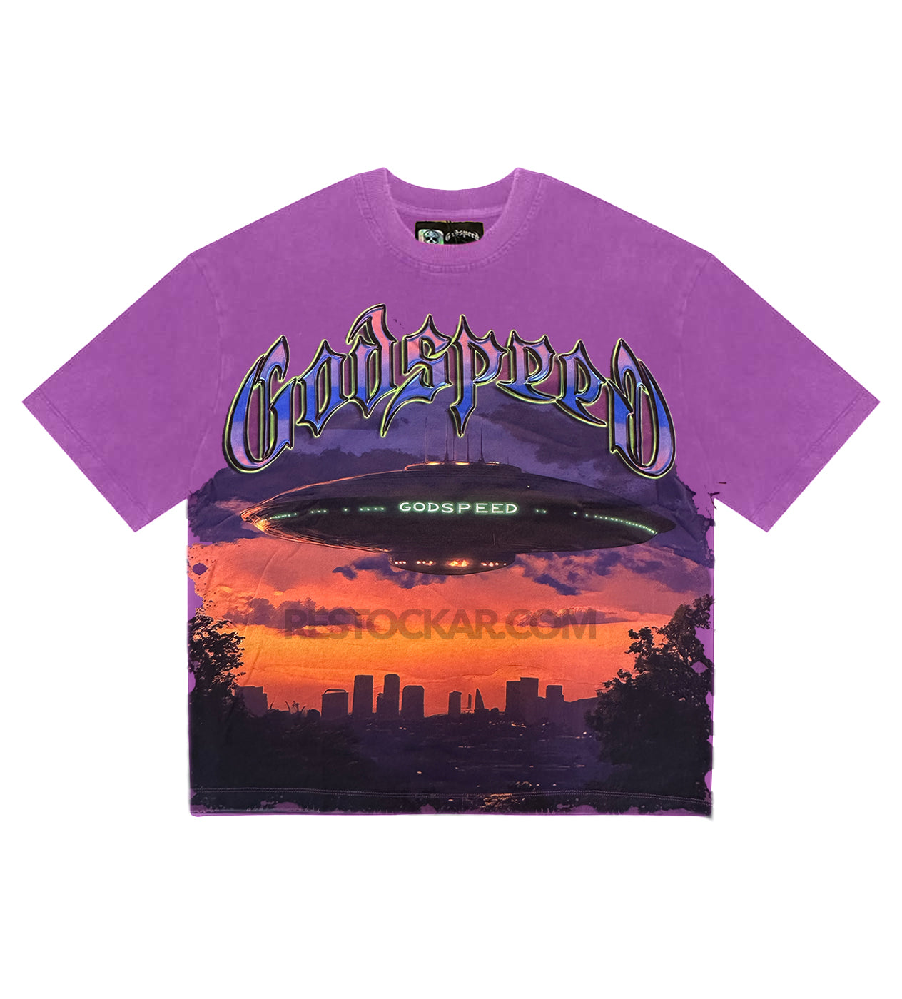 Godspeed U.A.P Tee Purple Wash – Restock AR