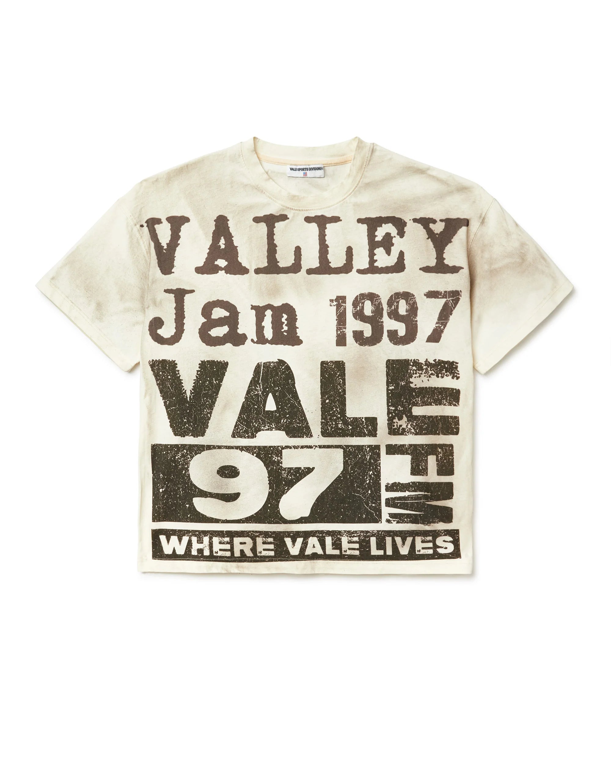 Vale Forever 97 FM Tee Tan – Restock AR