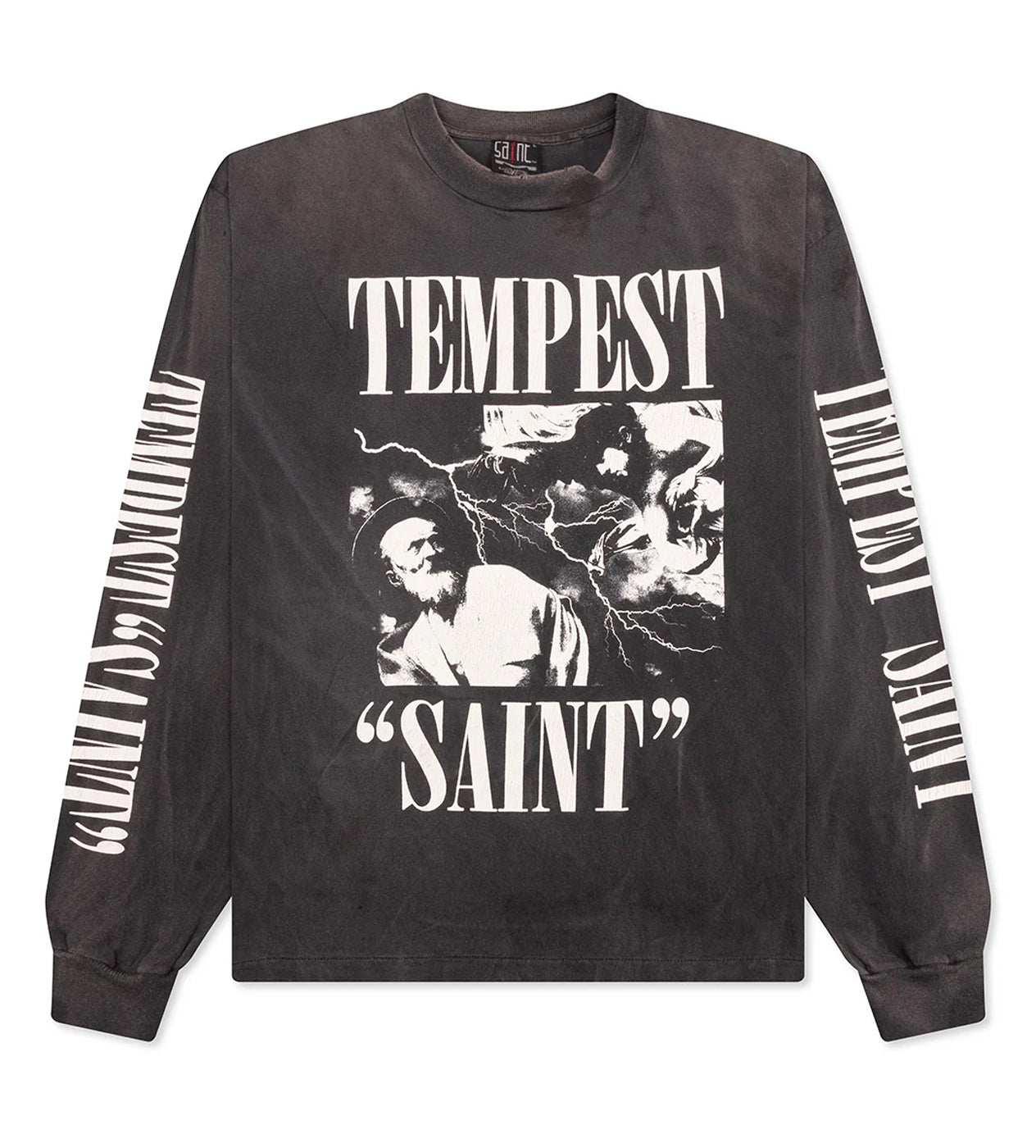 Saint Michael Tempest L/S Tee Black – Restock AR