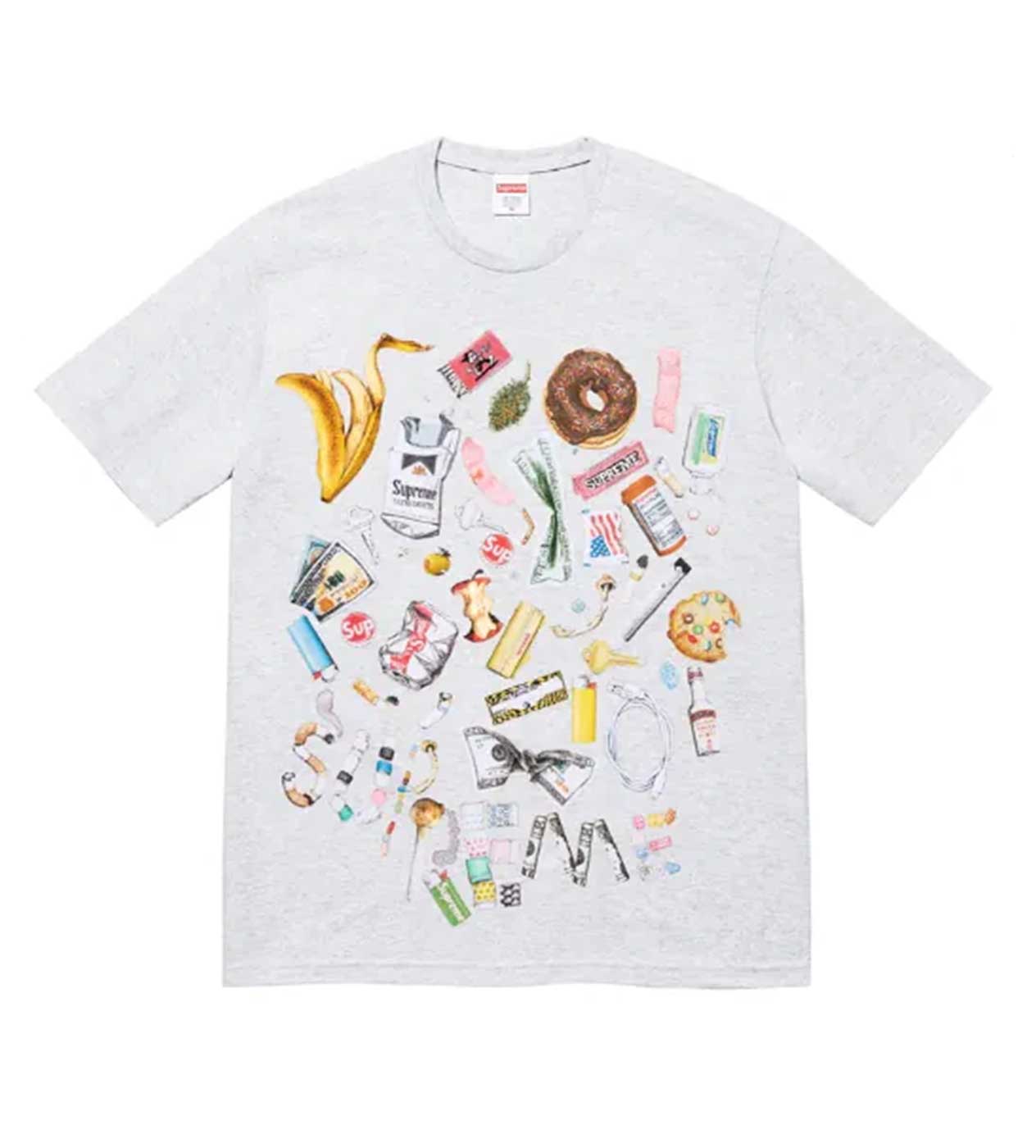 Supreme Aurel Tee Ash Grey – Restock AR