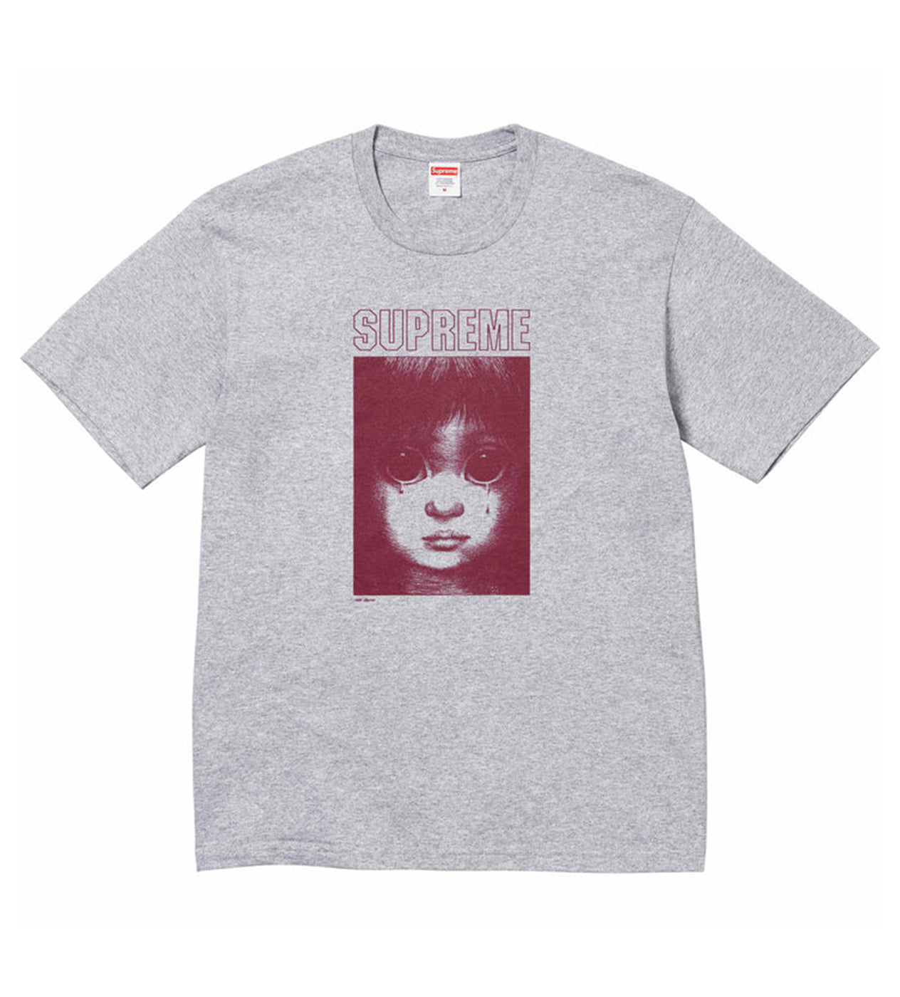 Supreme Margaret Keene Teardrop Tee Grey – Restock AR