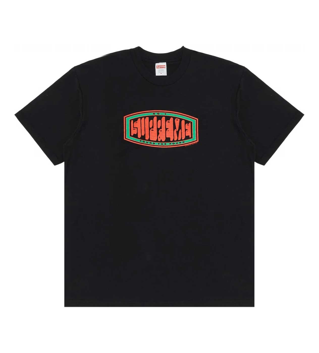 Supreme Pound Tee Black – Restock AR