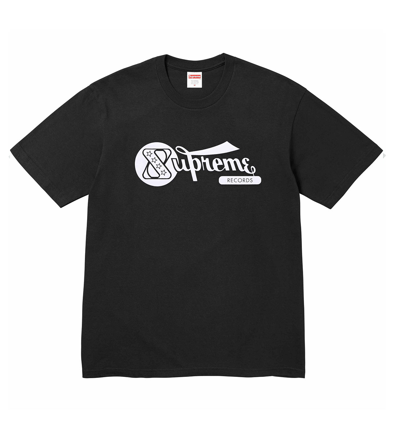Supreme Records Tee Black – Restock AR