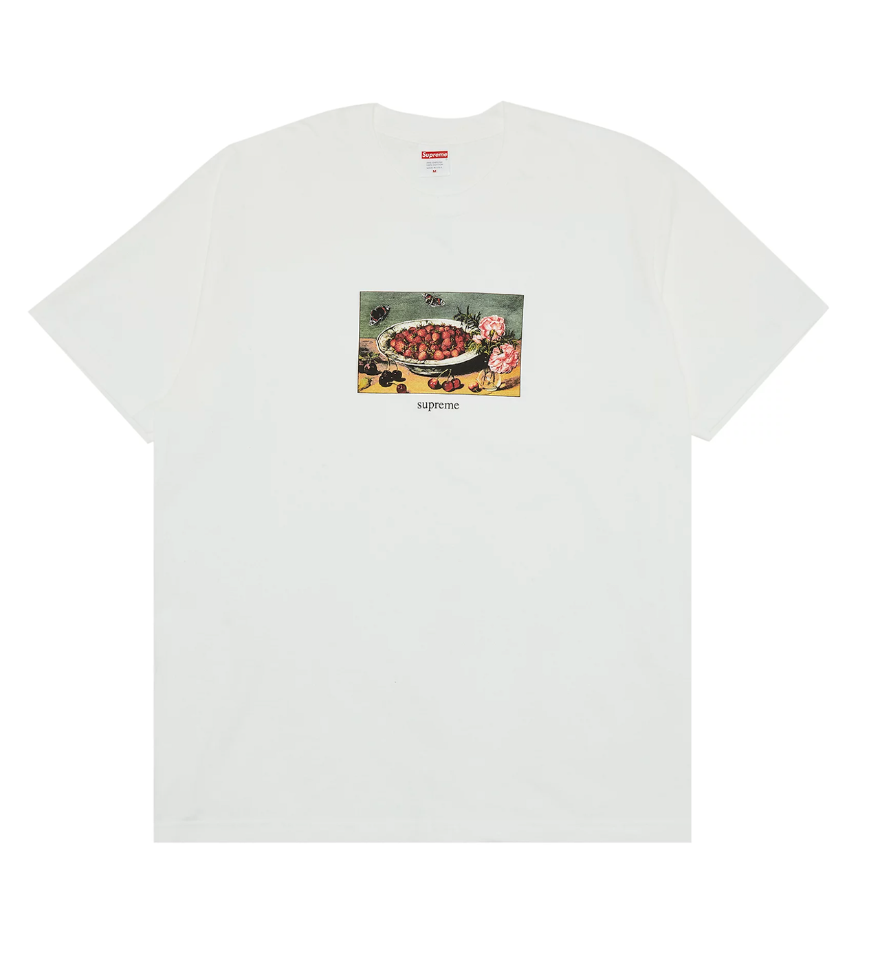 Supreme Strawberries Tee White – Restock AR