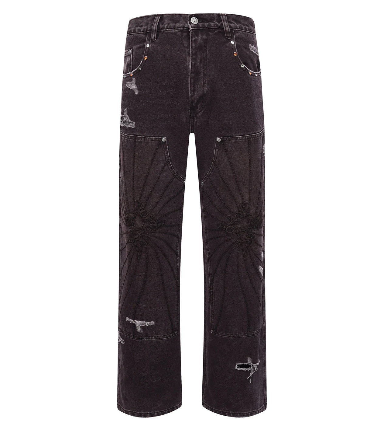 Birth of Royal Child Bijou Fading Cargo Pants Brown – Restock AR