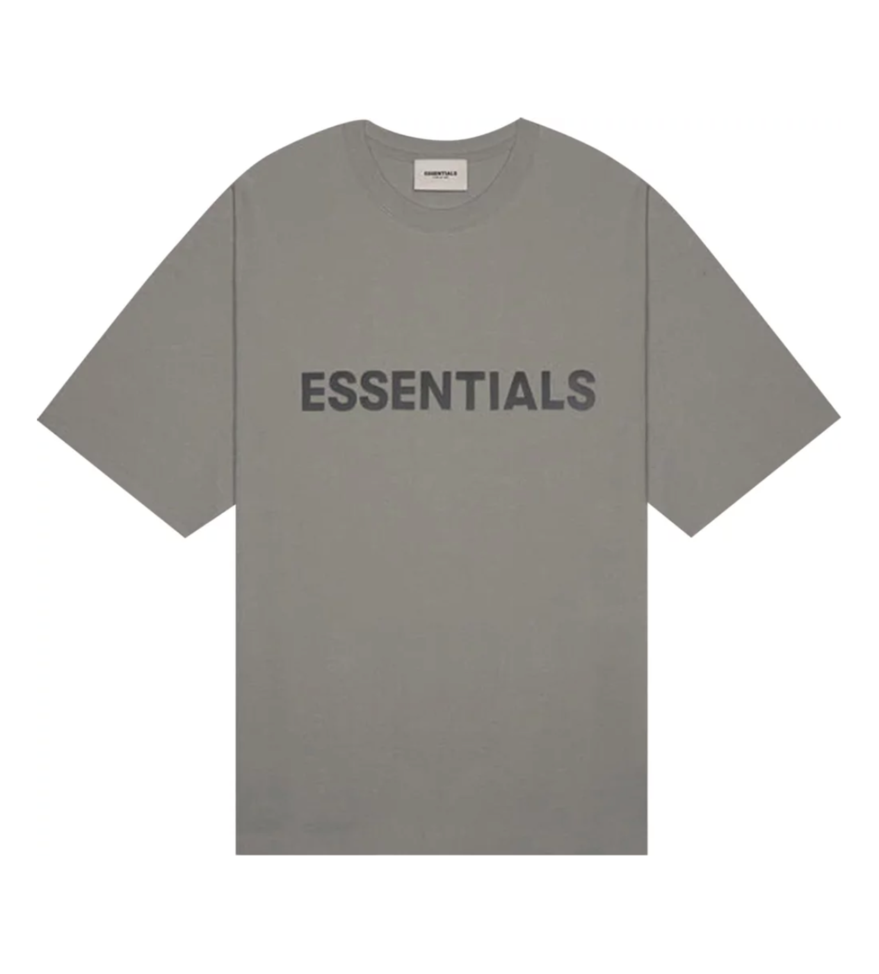 Essentials Cement Tee Front Logo – Restock AR