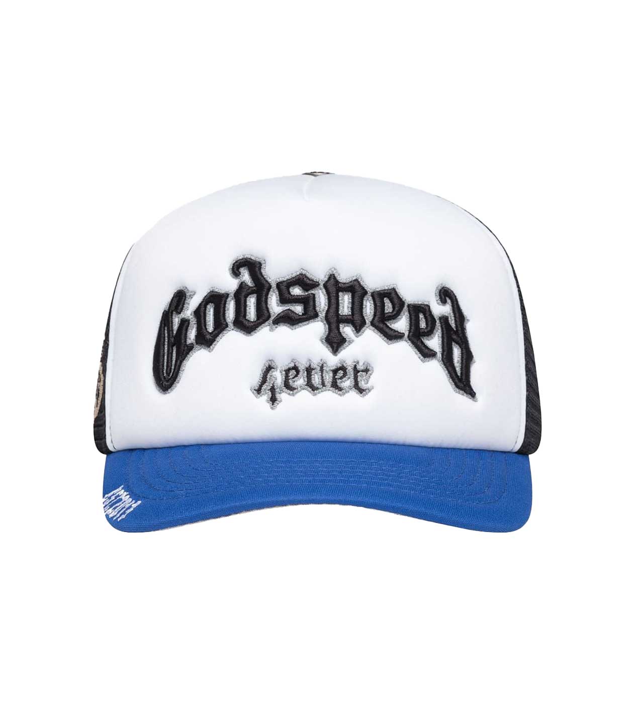 Godspeed Forever Trucker Hat Black Royal – Restock AR