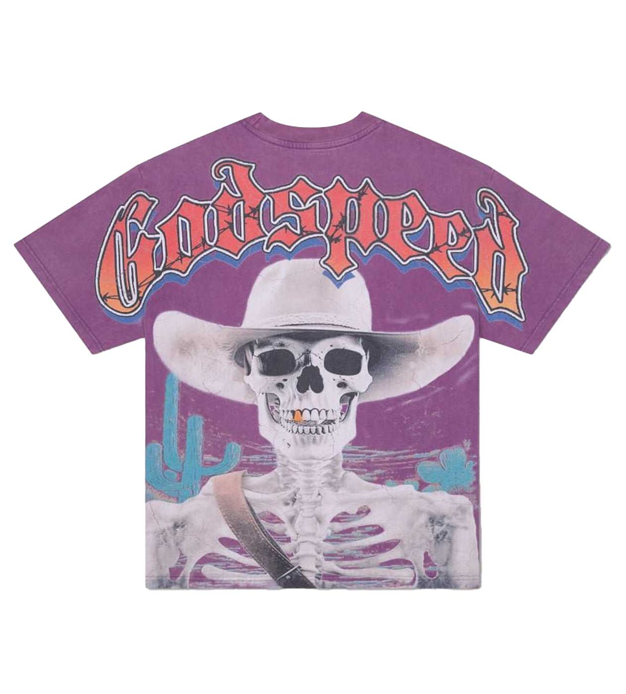 Godspeed Goldie Tee Washed Purple – Restock AR