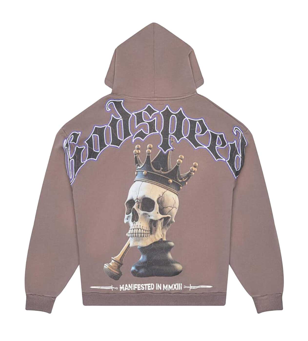 Godspeed King 4ever Hoodie Grey – Restock AR