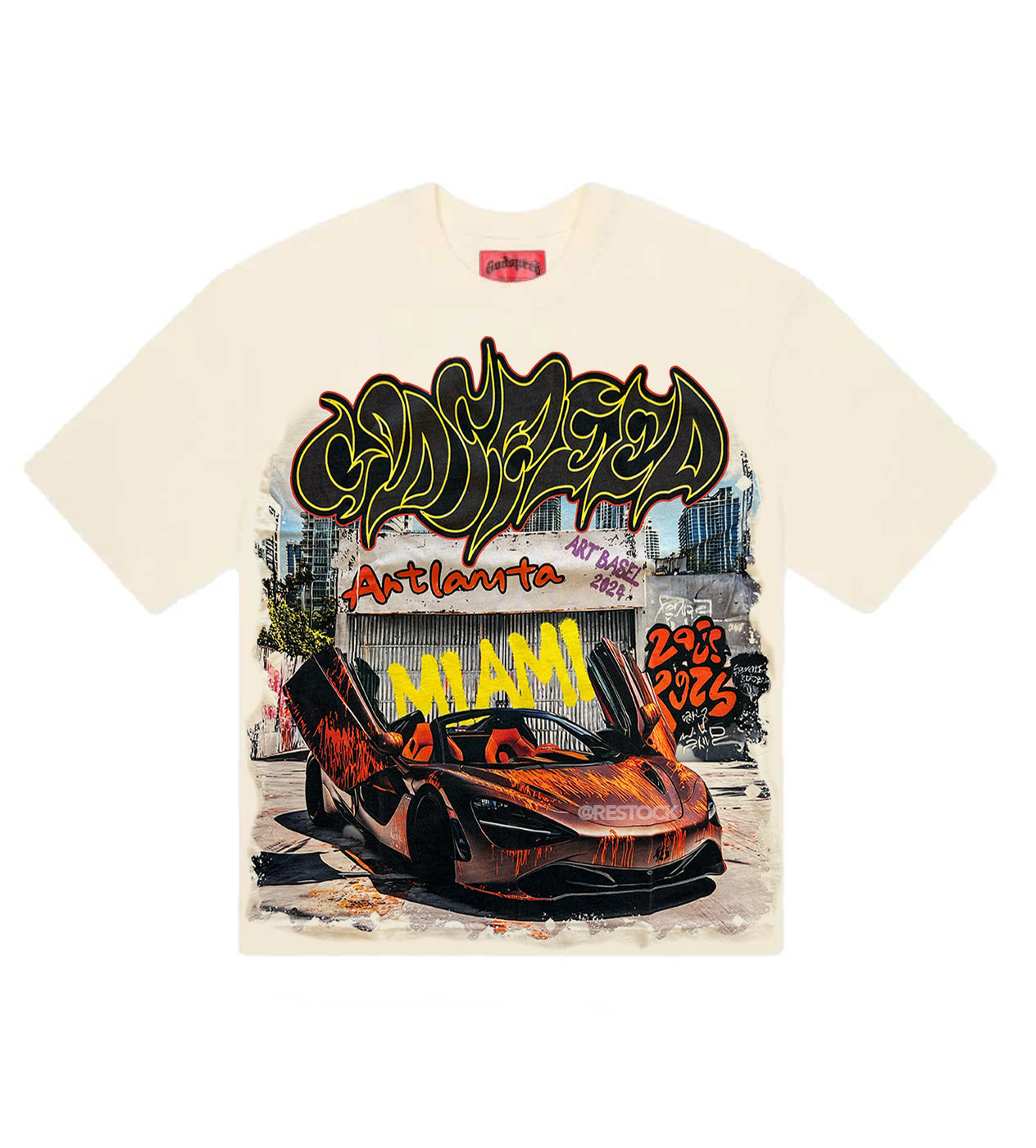 Godspeed Miami Artlanda Tee Cream *Miami Exclusive* – Restock AR