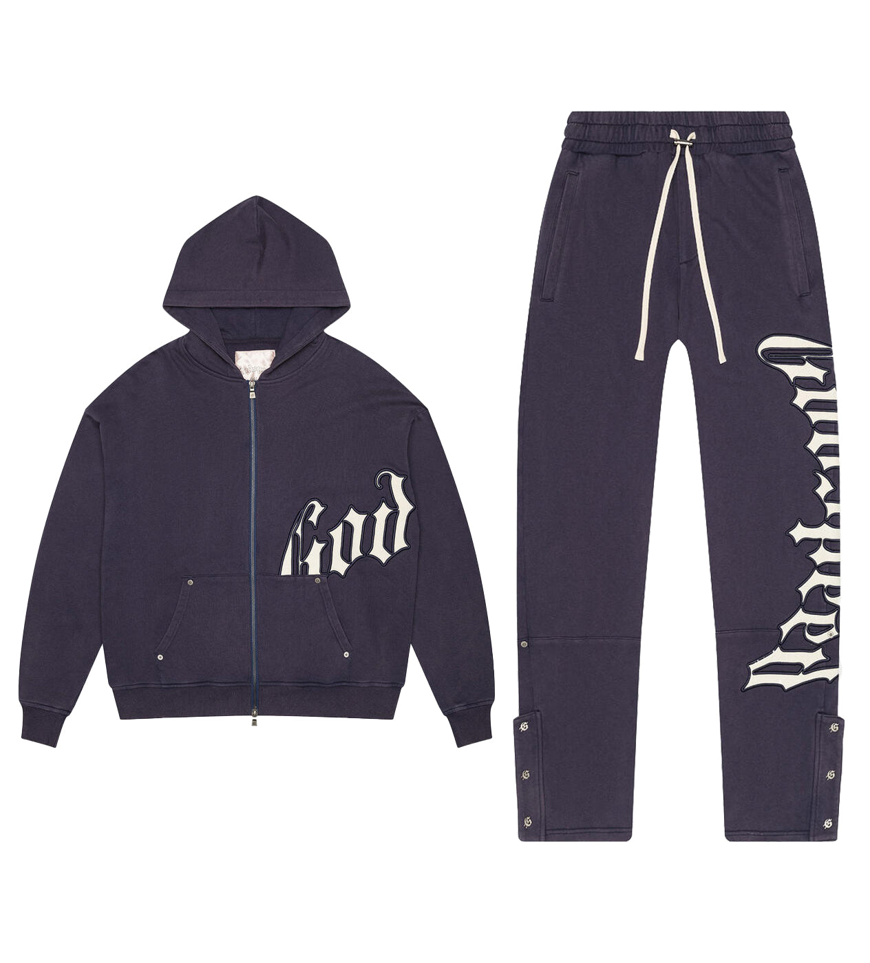 Godspeed OG Logo Sweatsuit V2 Navy – Restock AR