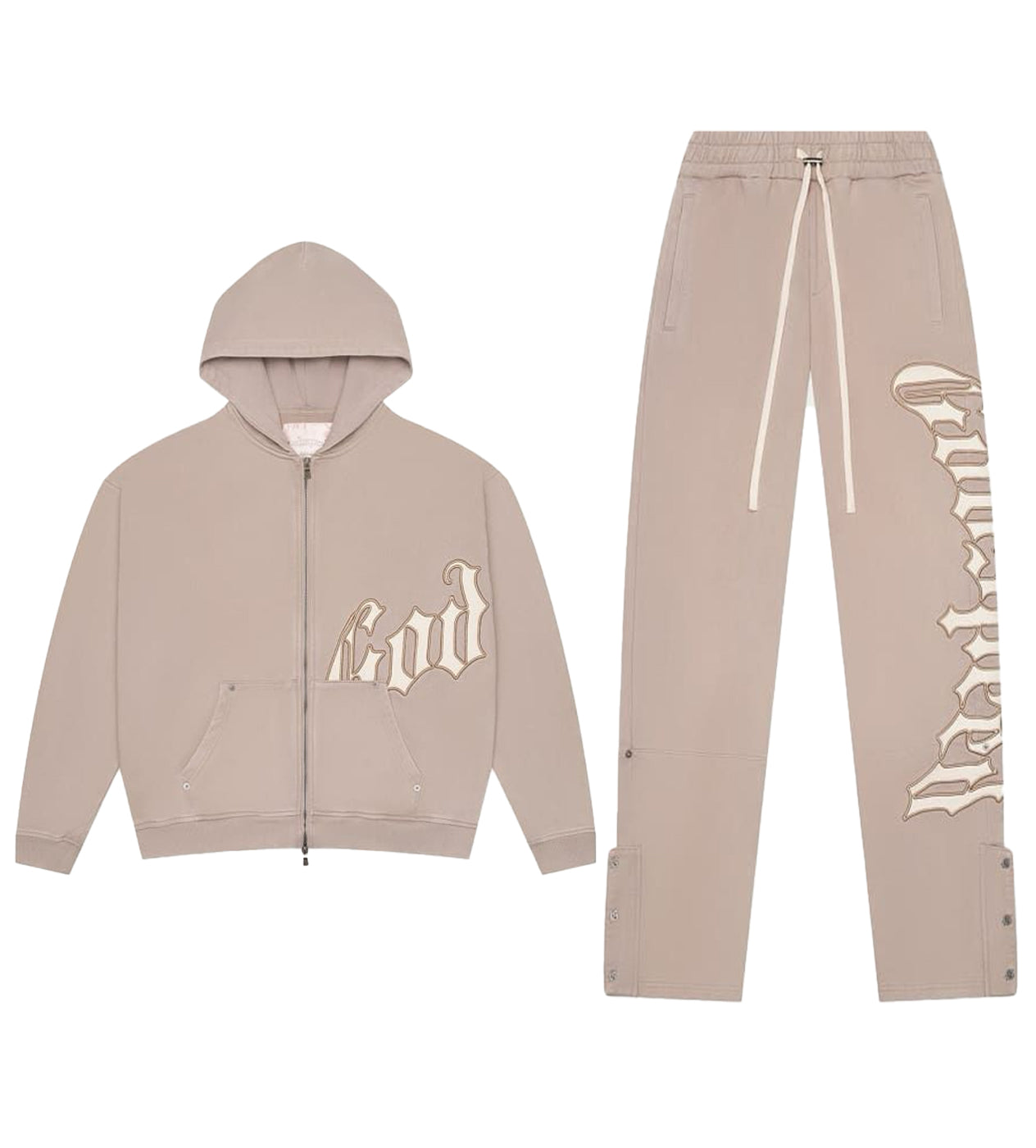 Godspeed OG Logo Sweatsuit V2 Sand – Restock AR