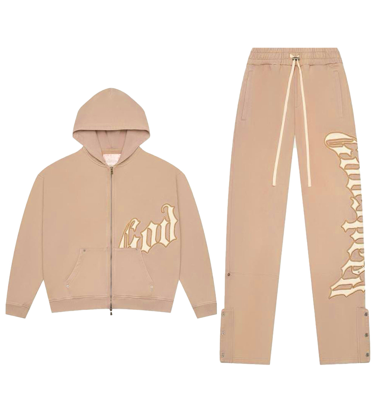 Godspeed OG Logo Sweatsuit V2 Sand – Restock AR