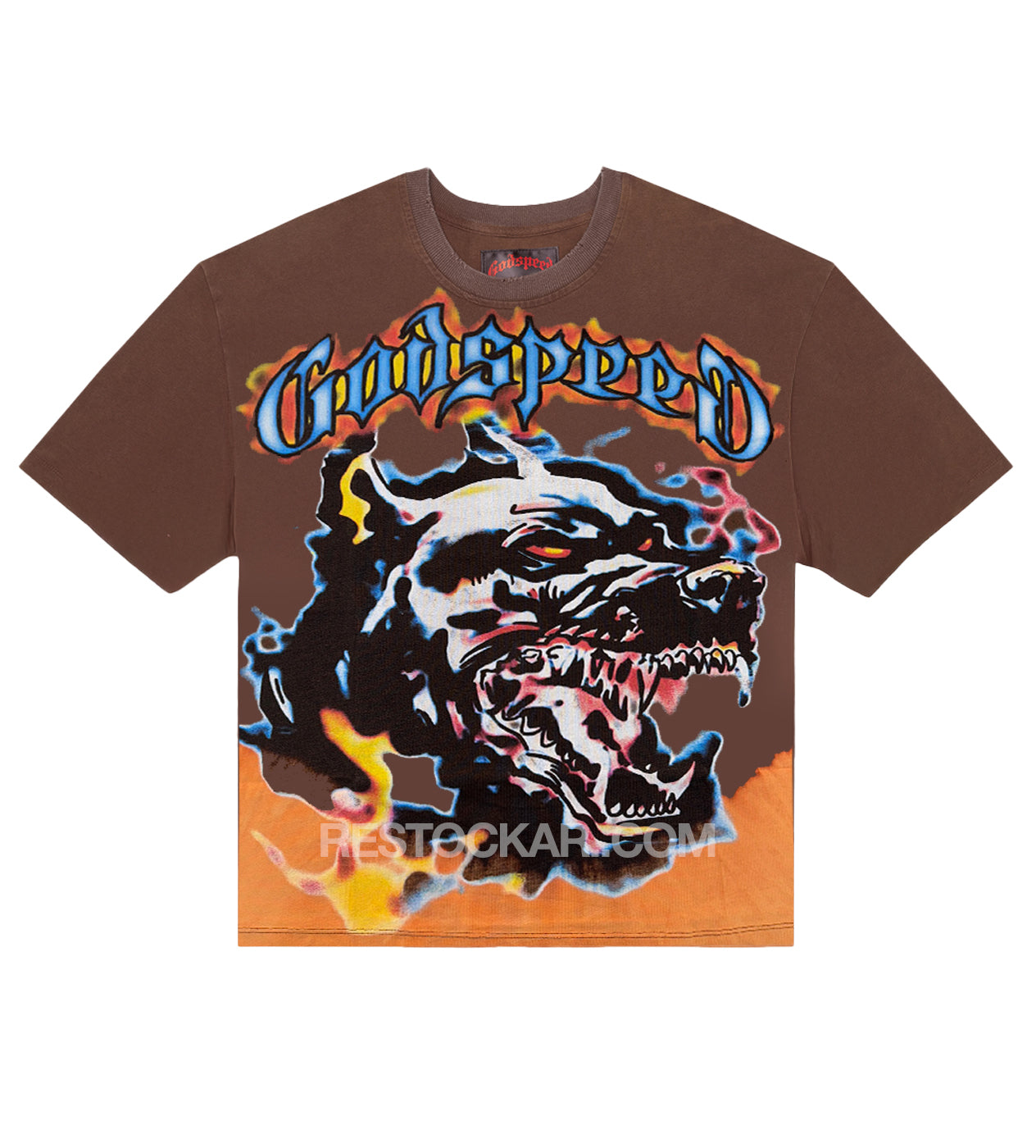 Godspeed Off The Leash Tee Mocha Brown – Restock AR