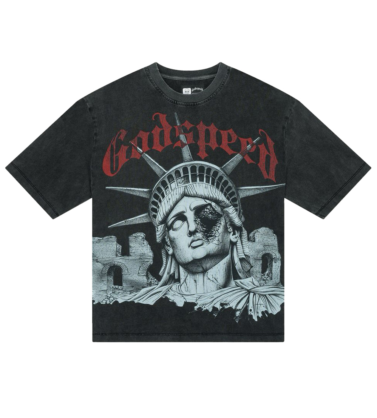 Godspeed R.O.M.E. Tee Grey – Restock AR