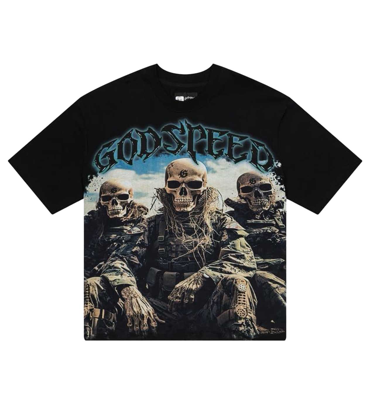 Godspeed Squadron Tee Black – Restock AR