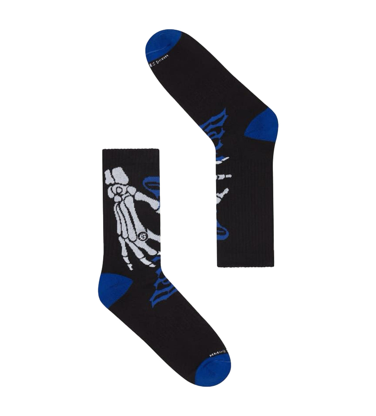 Godspeed Ten Toes Down Socks Black/Blue – Restock AR