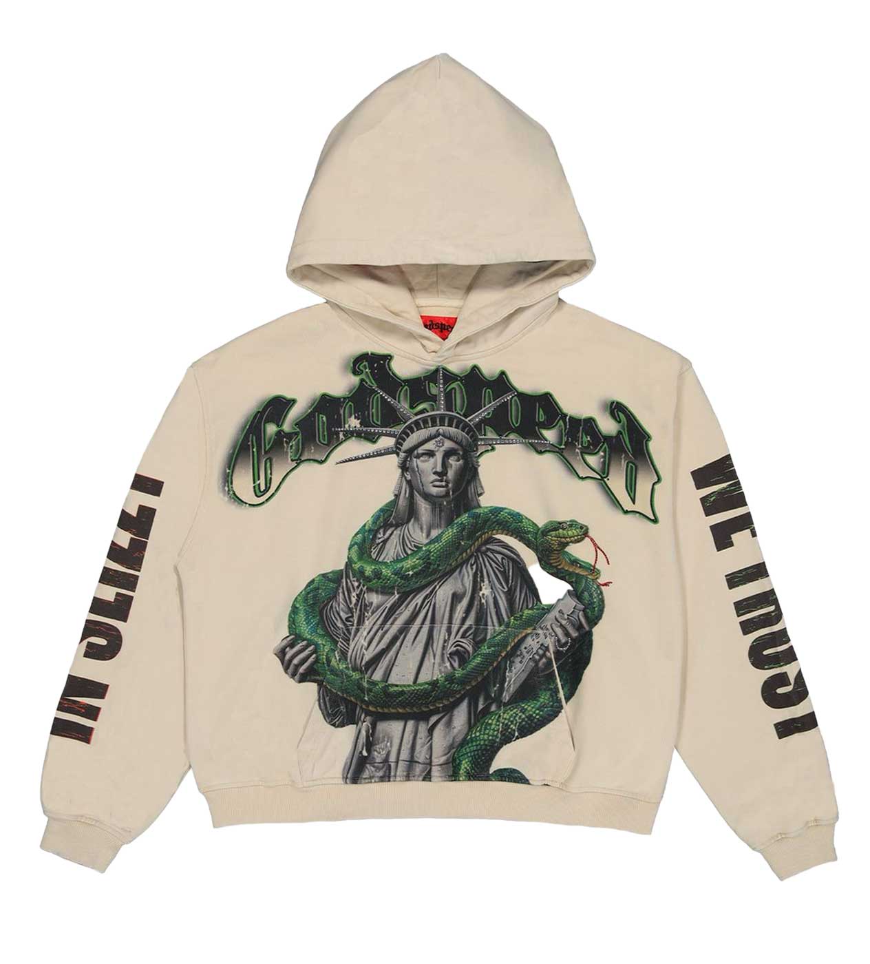 Godspeed Top 5 Slizzy VVS Hoodie Bone – Restock AR
