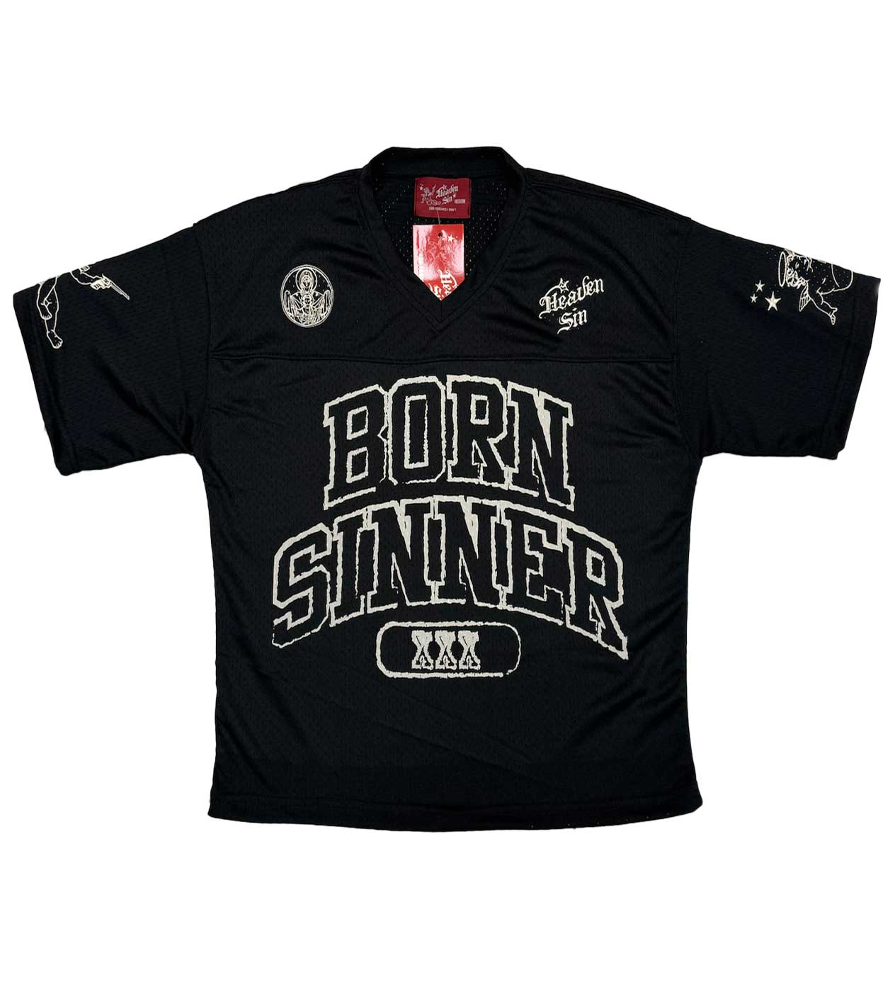 Heaven Sin Born Sinner FB Jersey Black – Restock AR