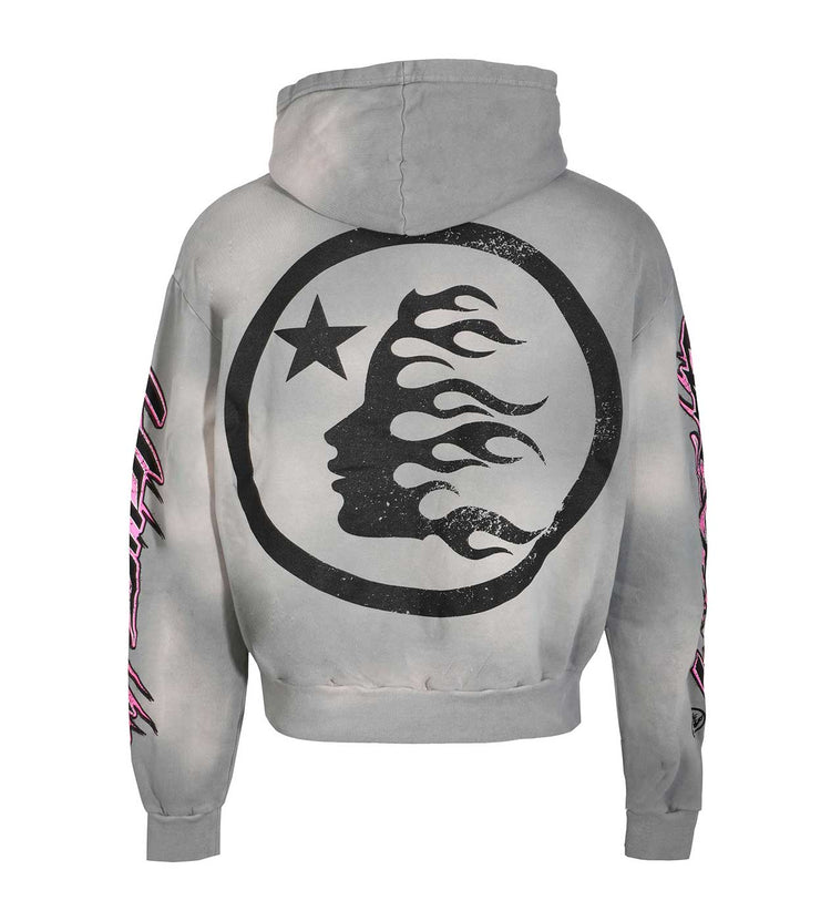 Hellstar Studios Future Flame Hoodie Grey/Pink – Restock AR