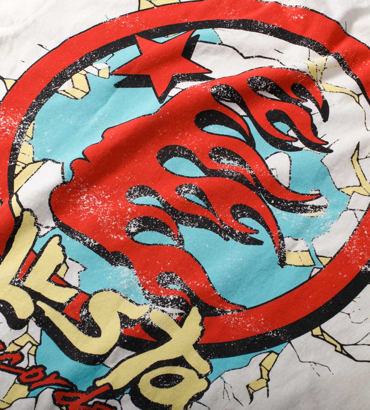 Hellstar Studios Heaven On Earth Cream Tee | Restock AR