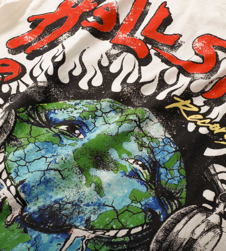 Hellstar Studios Heaven On Earth Cream Tee | Restock AR