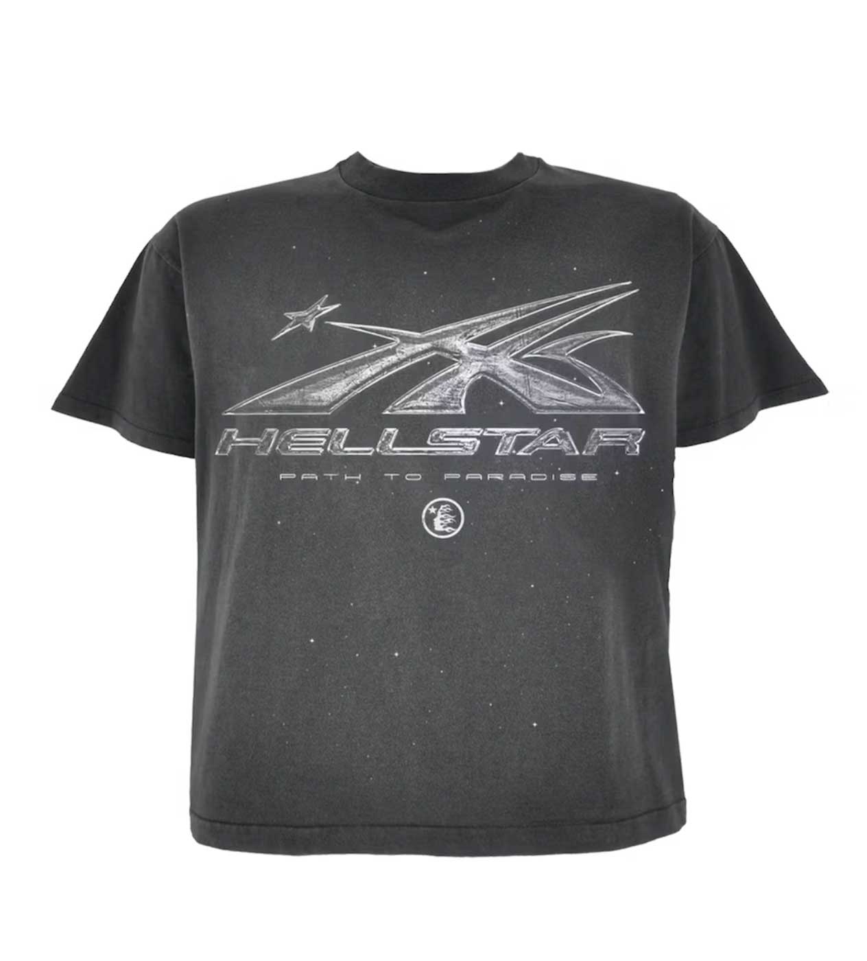 Hellstar Studios Hellstar Chrome Logo Tee Black | Restock AR