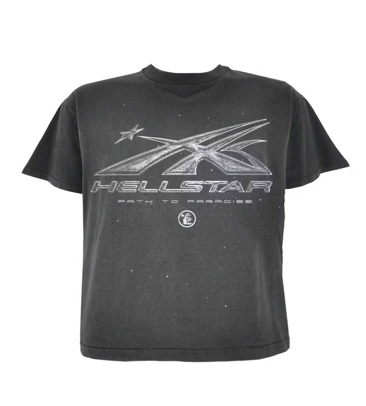 Hellstar Studios Hellstar Chrome Logo Tee Black | Restock AR