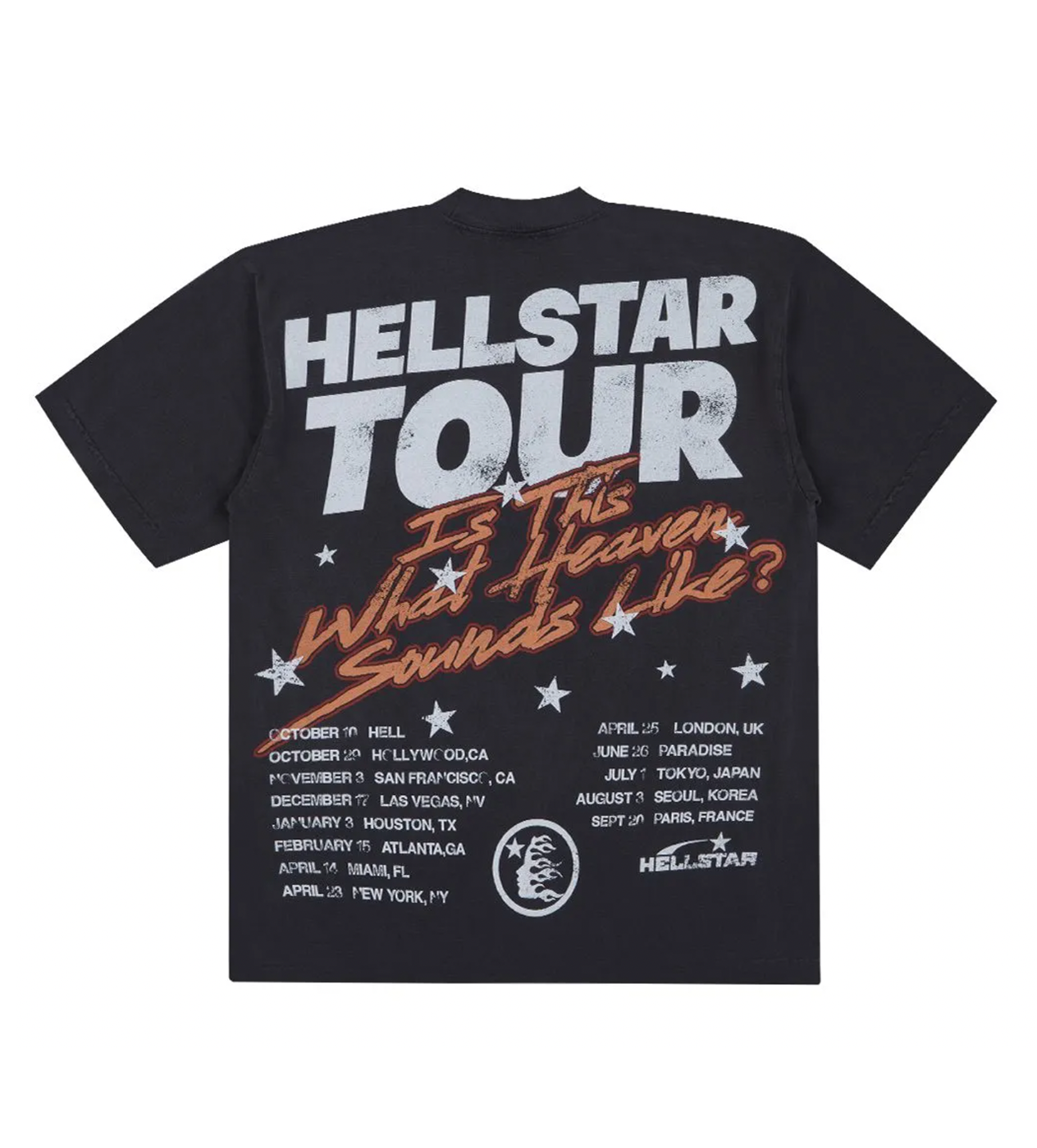 Hellstar Studios Biker Tour Tee Grey | Restock AR