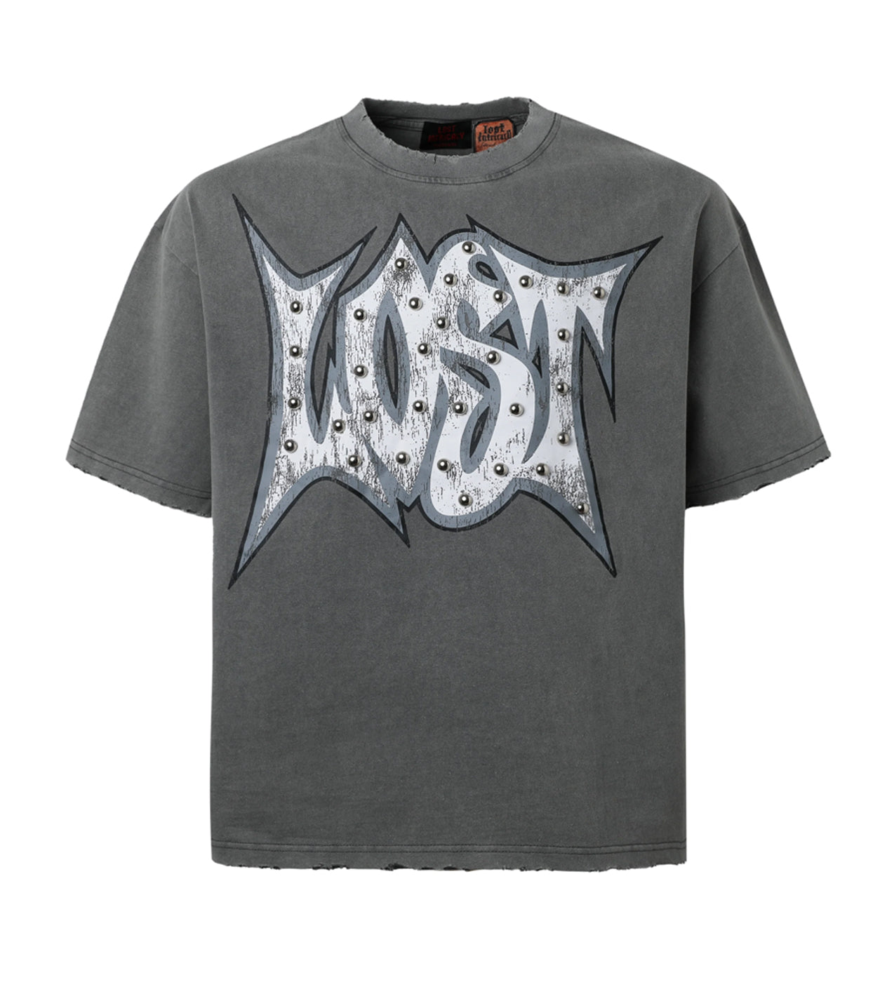 Lost Intricacy Lost Outline Tee Grey – Restock AR