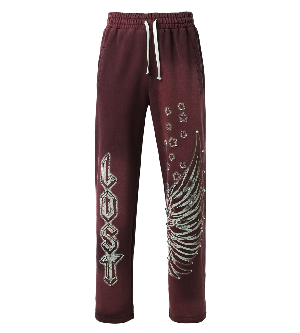Lost Intricacy Man Pants Burgundy – Restock AR