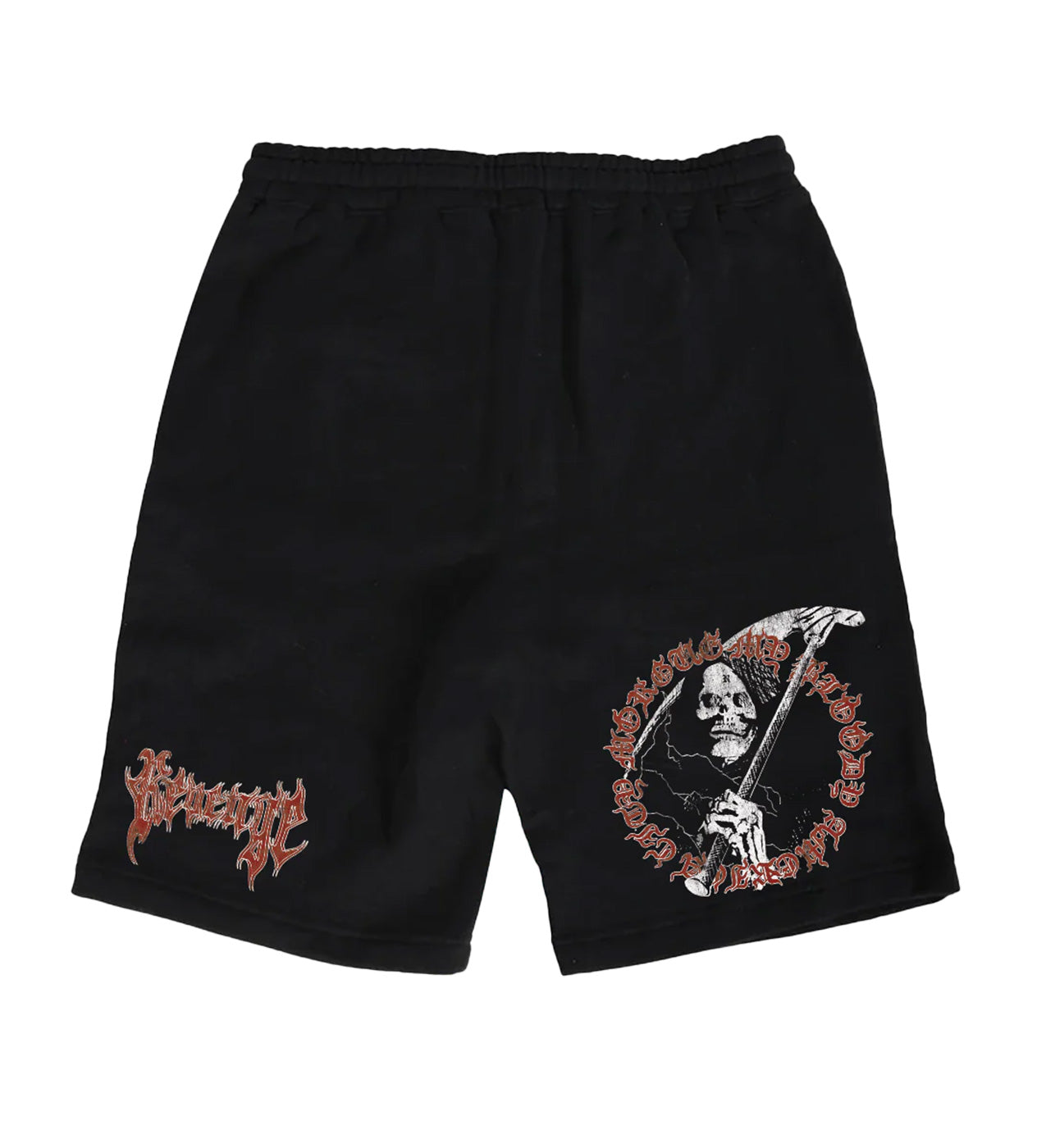 Revenge Grim Reaper Shorts Black/Red – Restock AR