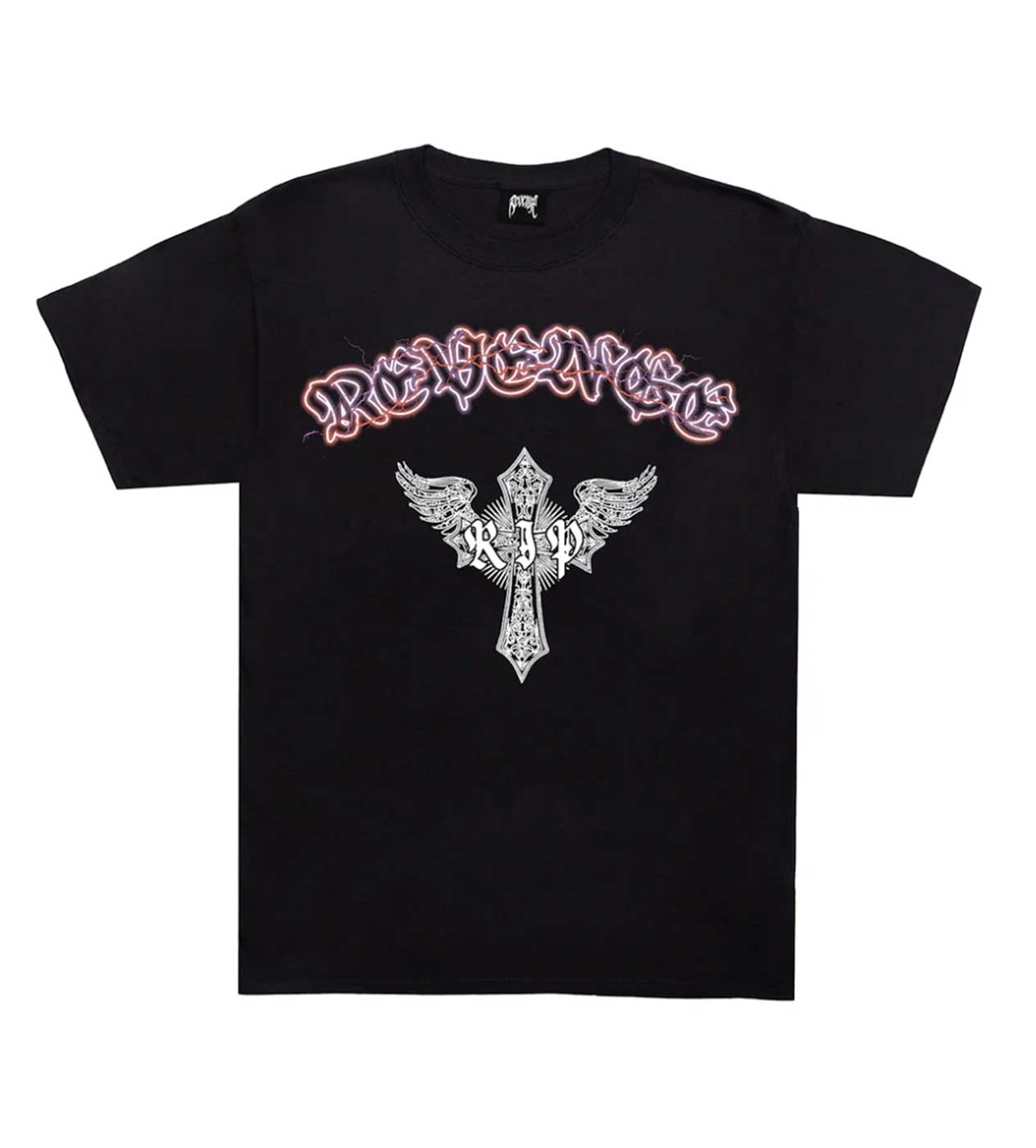 Revenge Lightning Reaper Tee Black | Revenge – Restock AR