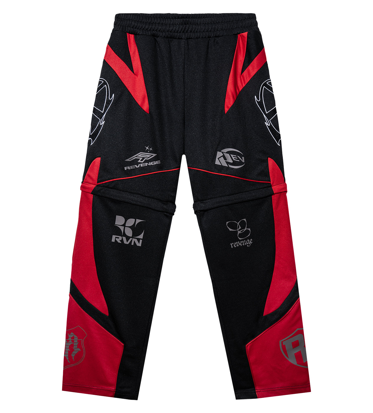 Revenge Racer Patch Convertible Pant Black/Red – Restock AR