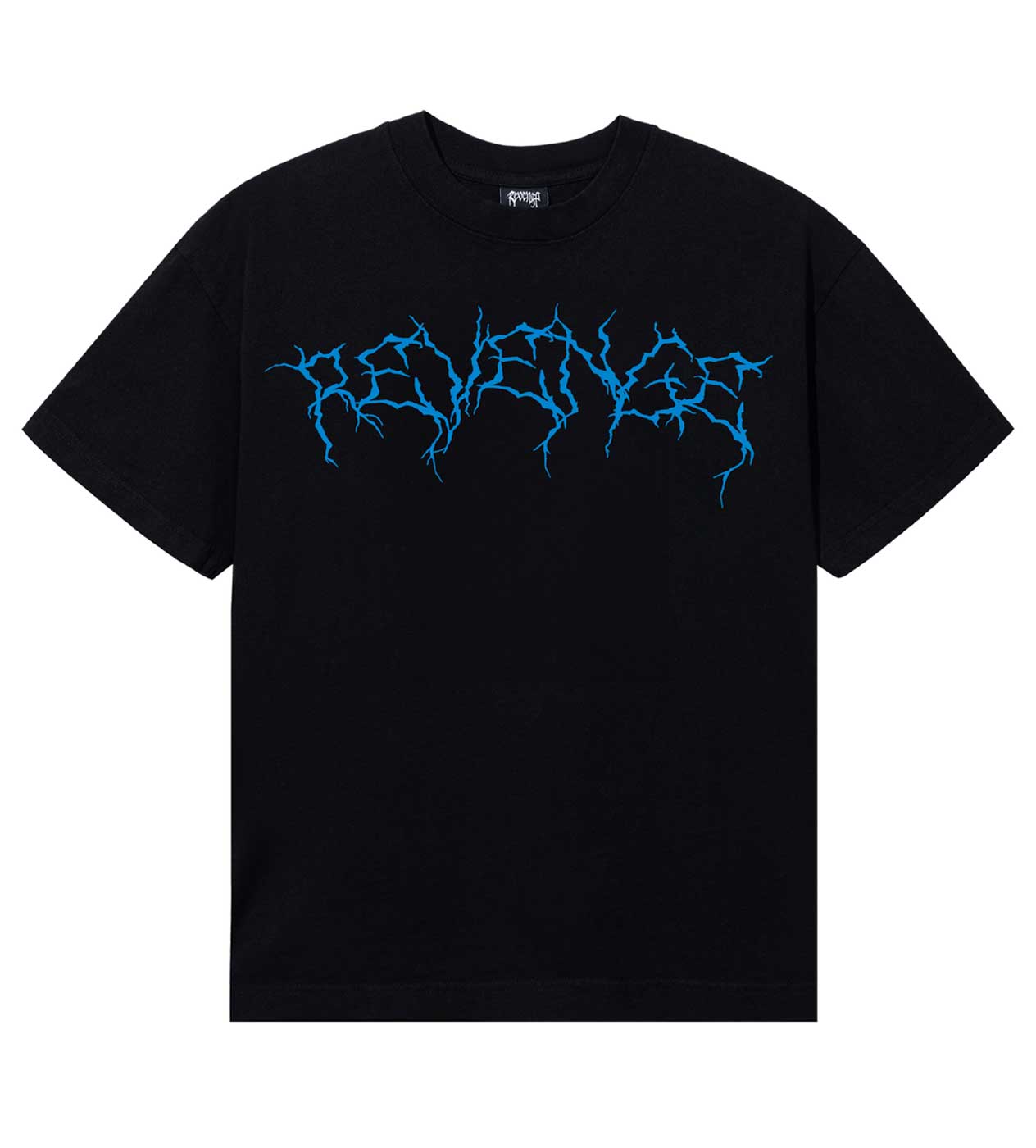 Revenge Xxxtentacion Lightning Heartbreak Tee Black/Blue – Restock AR
