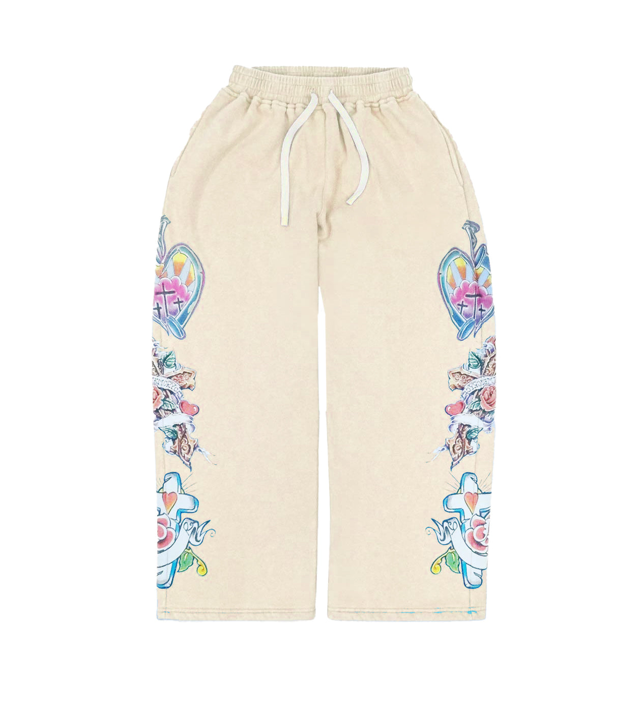 Righteous Risen King Sweatpants Cream – Restock AR