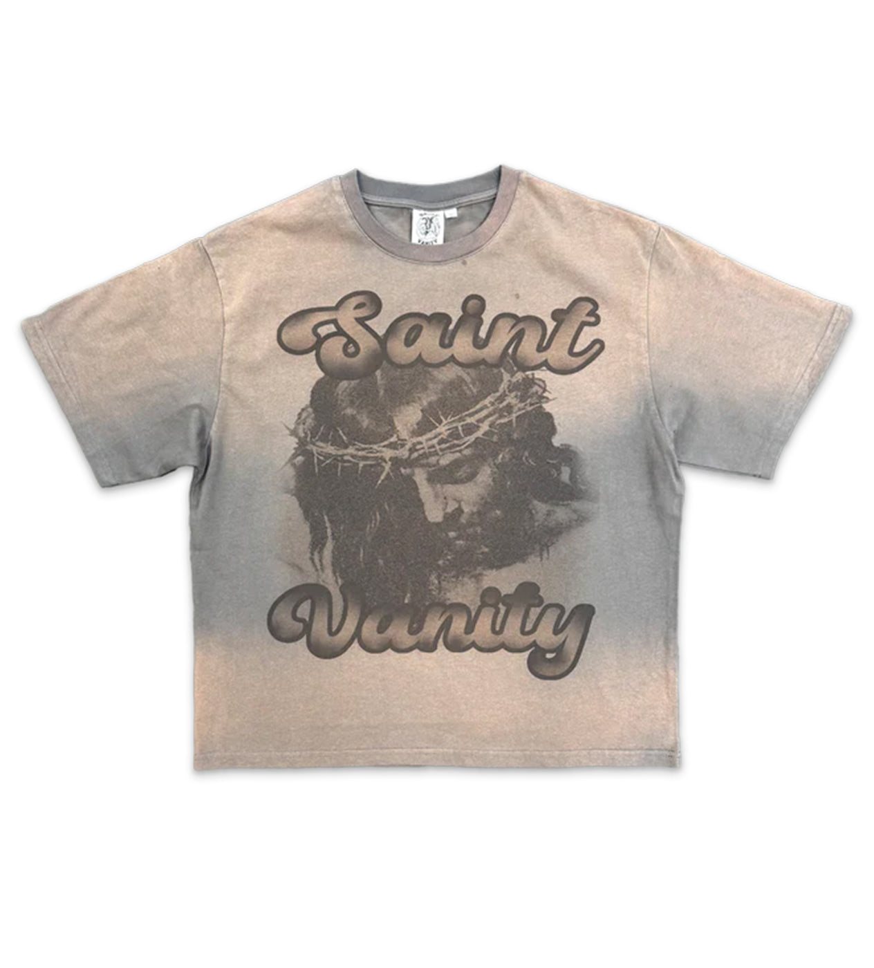 Saint Vanity Jesus Grey Tee – Restock AR