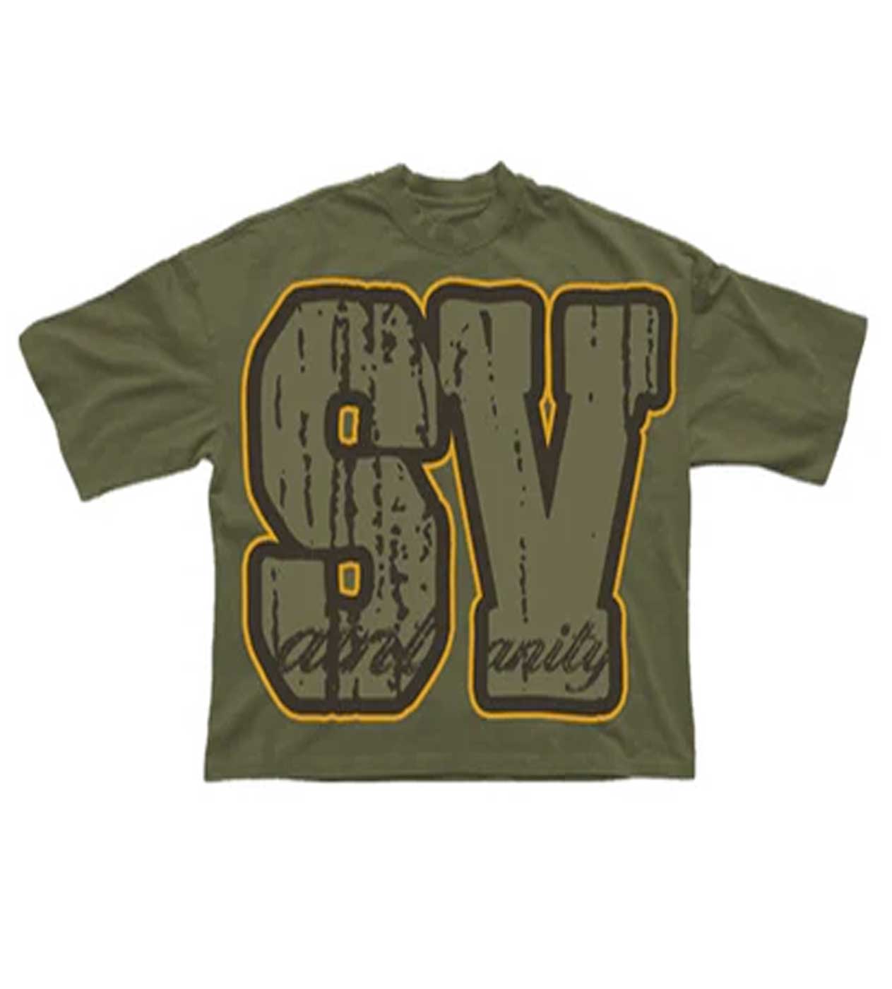Saint Vanity Logo Tee Green – Restock AR
