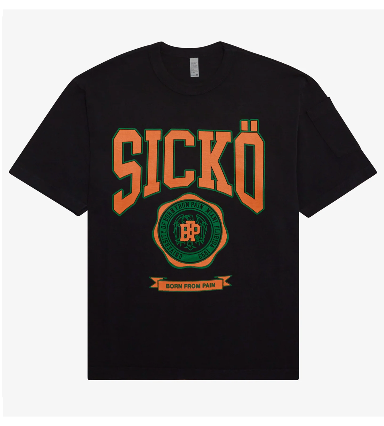 Sicko Miami Tee Black – Restock AR
