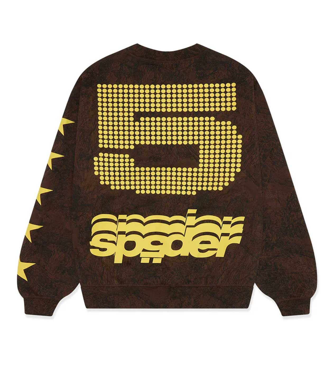 Sp5der 5 Crewneck Sweatshirt Brown – Restock AR
