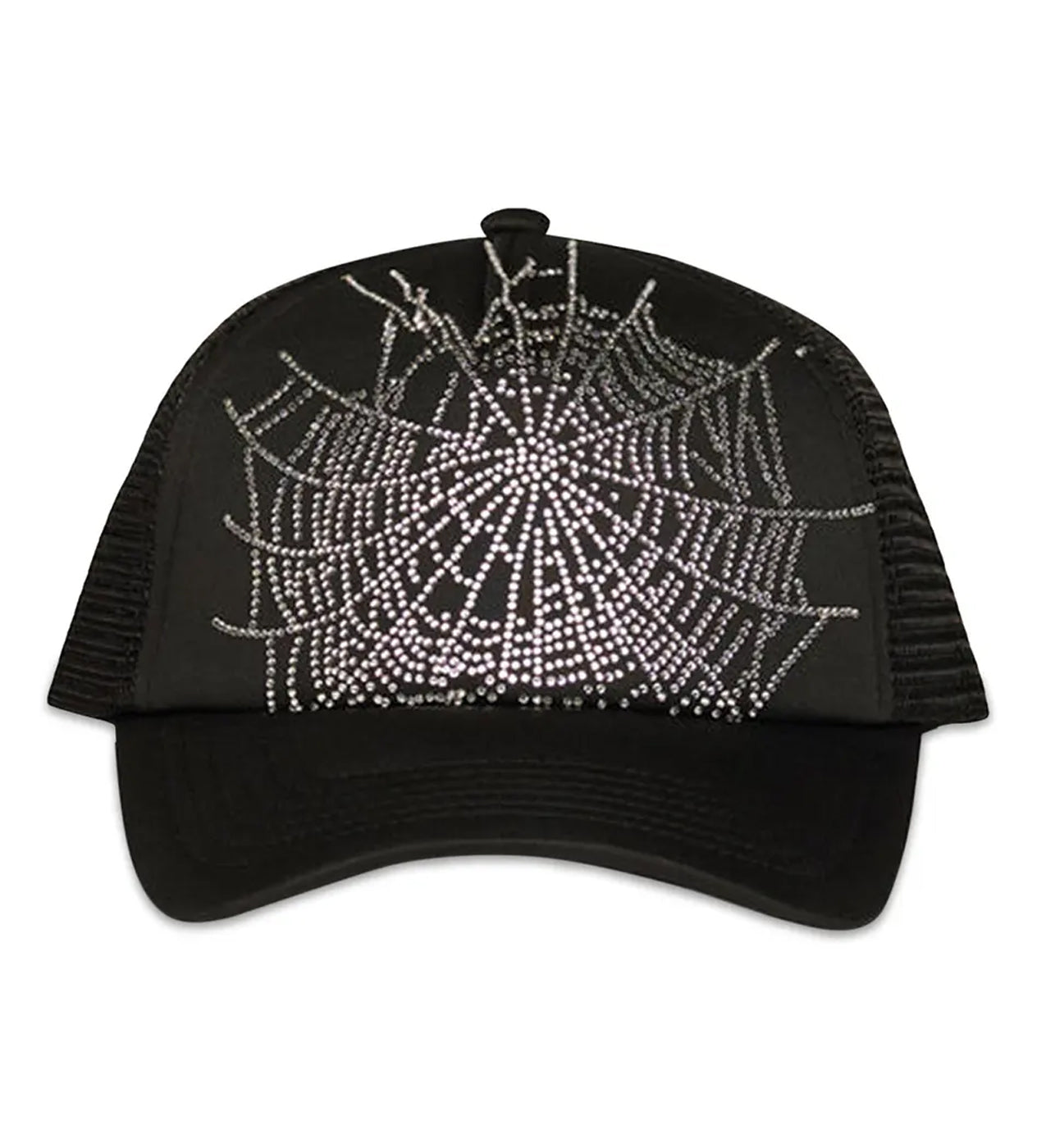 Sp5der Rhinestone Web Hat Black – Restock AR
