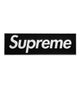 Supreme Box Logo Car Emblem Black – Restock AR