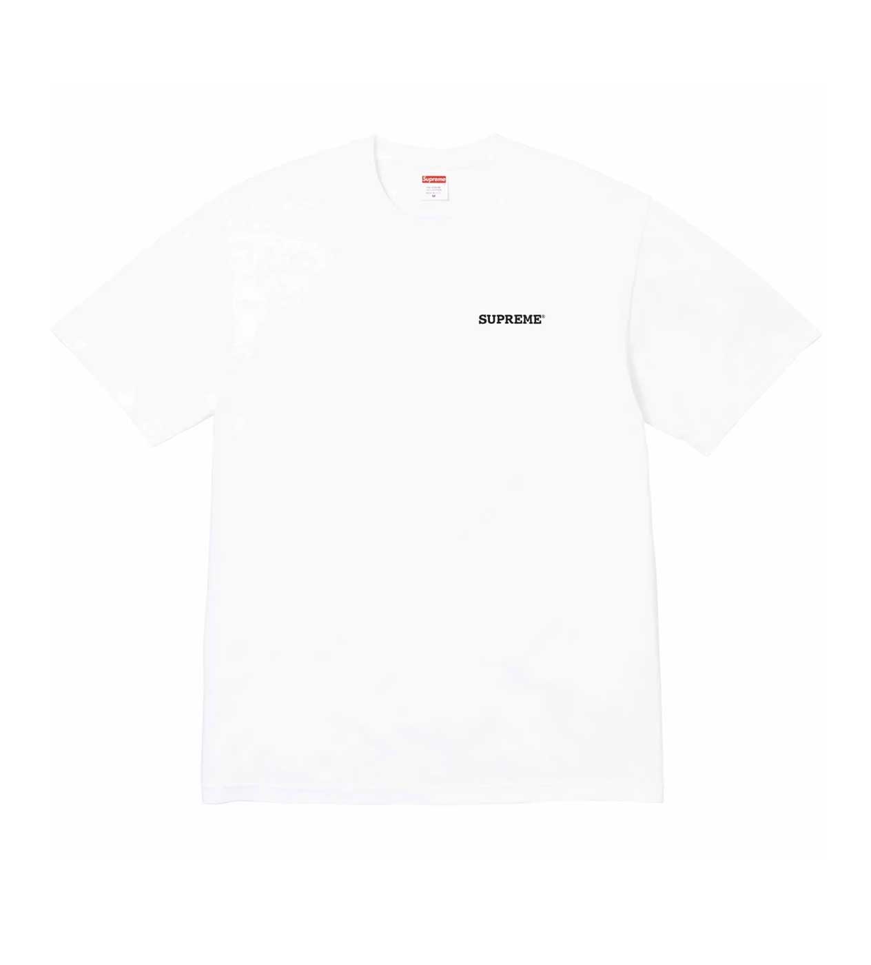 Supreme Patchwork Tee White – Restock AR
