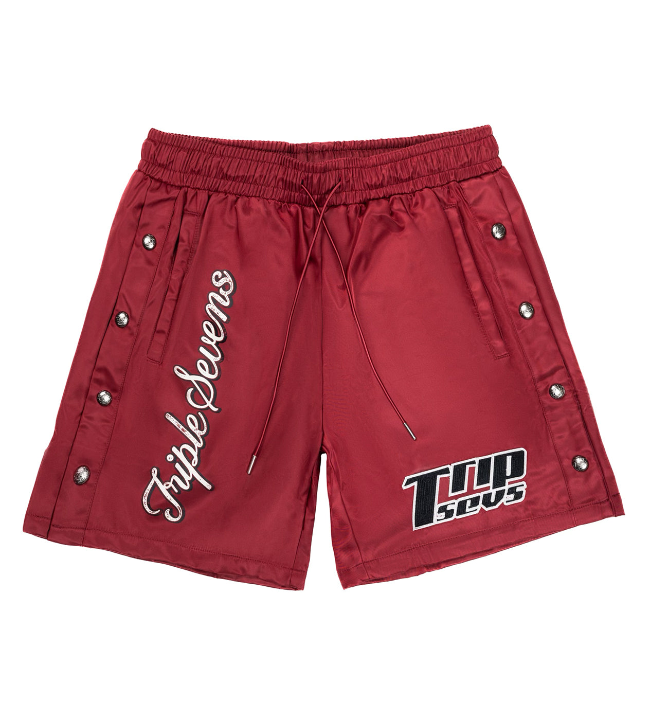 Triple Sevens Nylon Shorts Red – Restock AR