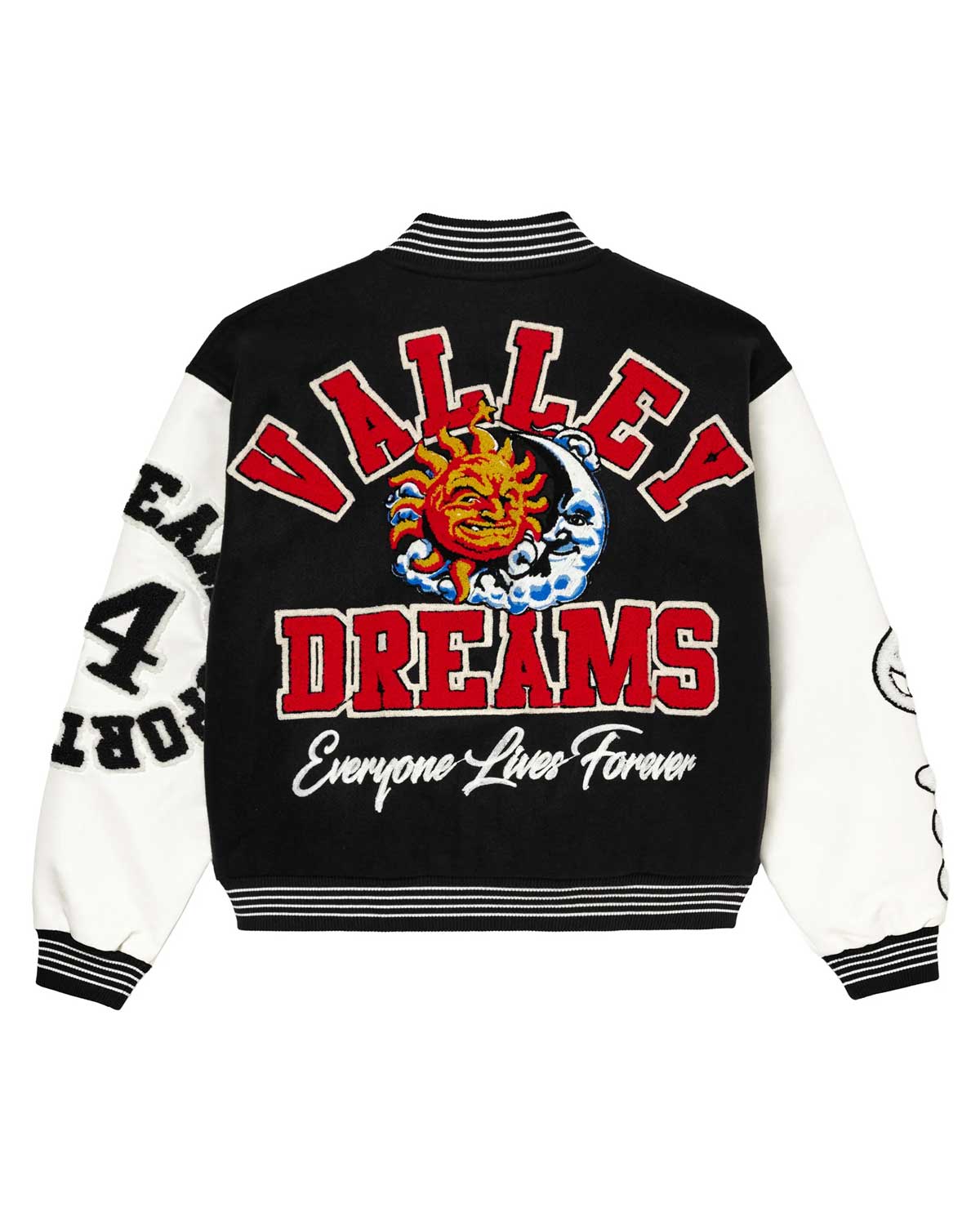 Vale Forever Alumni Varsity Jacket Black – Restock AR