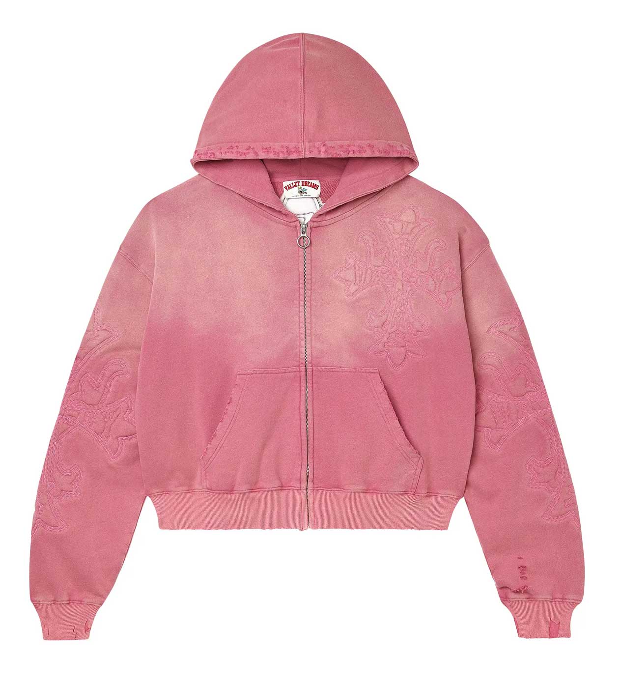 Vale Forever Carver Zip Up Hoodie Pink – Restock AR