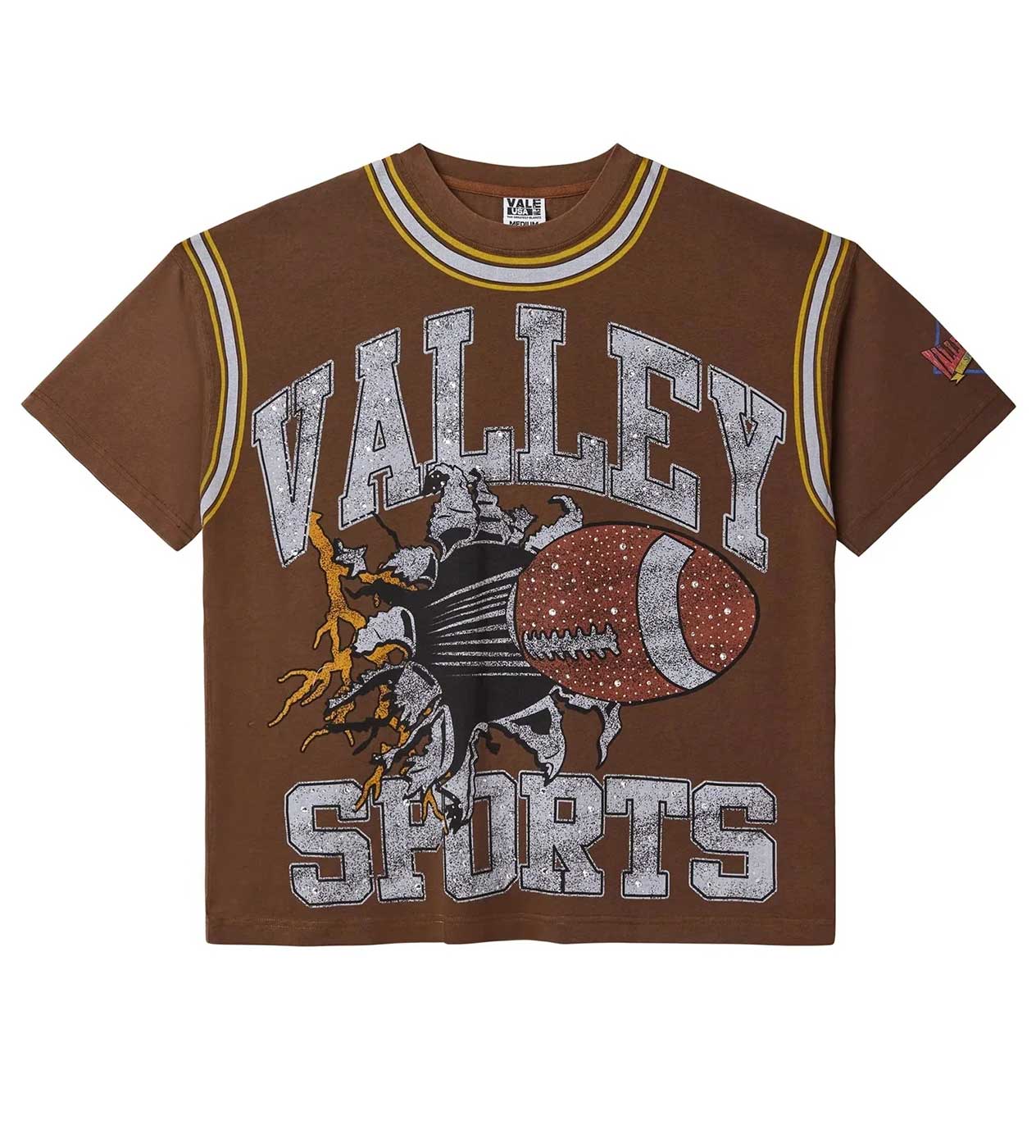 Vale Forever Classic Bling Tee Brown – Restock AR
