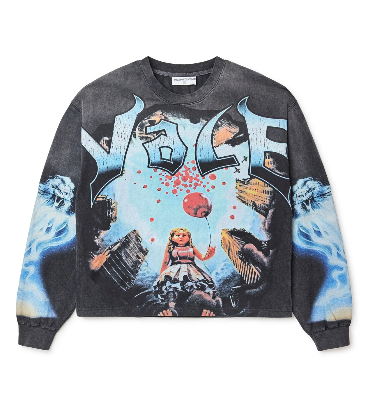 Vale Forever Red Balloon L/S Tee Black – Restock AR